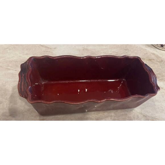 appolia | Kitchen | Appolia Stoneware French Bread Pan Brown Glaze ...